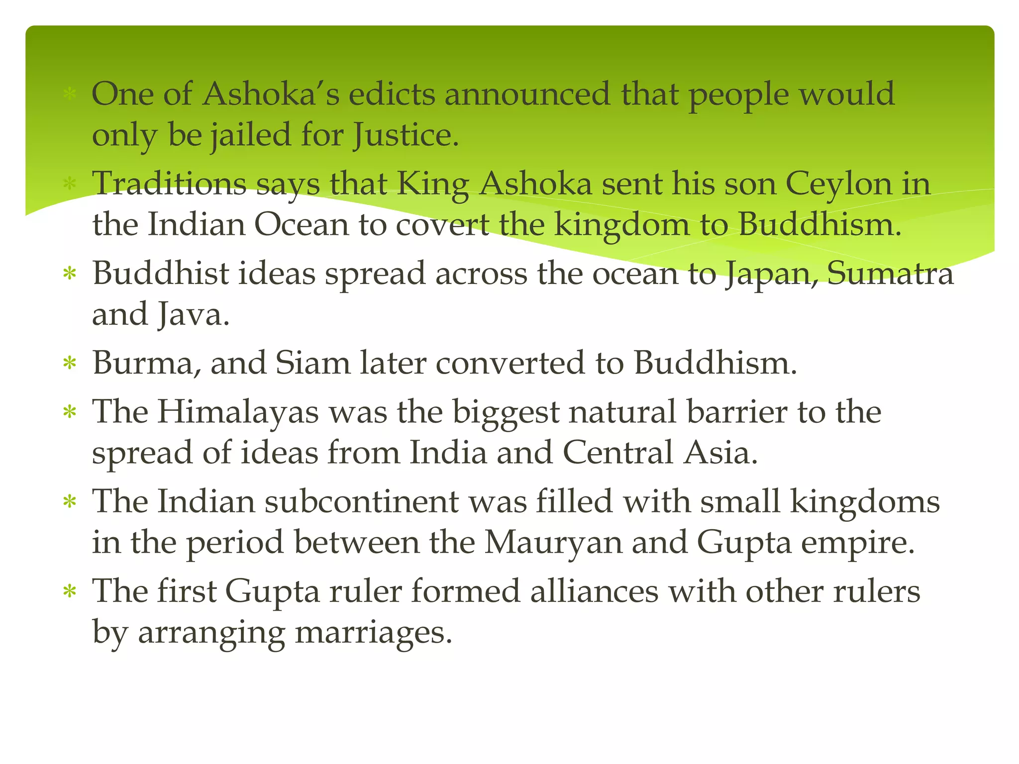 Mauryan empire and the gupta empire | PPTX