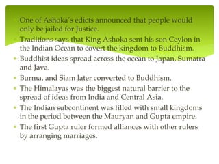 Mauryan empire and the gupta empire | PPTX