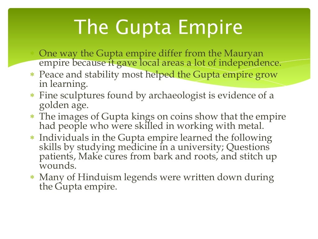 The Mauryan And Gupta Empire Venn Diagram Answers Cengage Ma