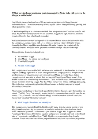 Maggie case study solution | PDF