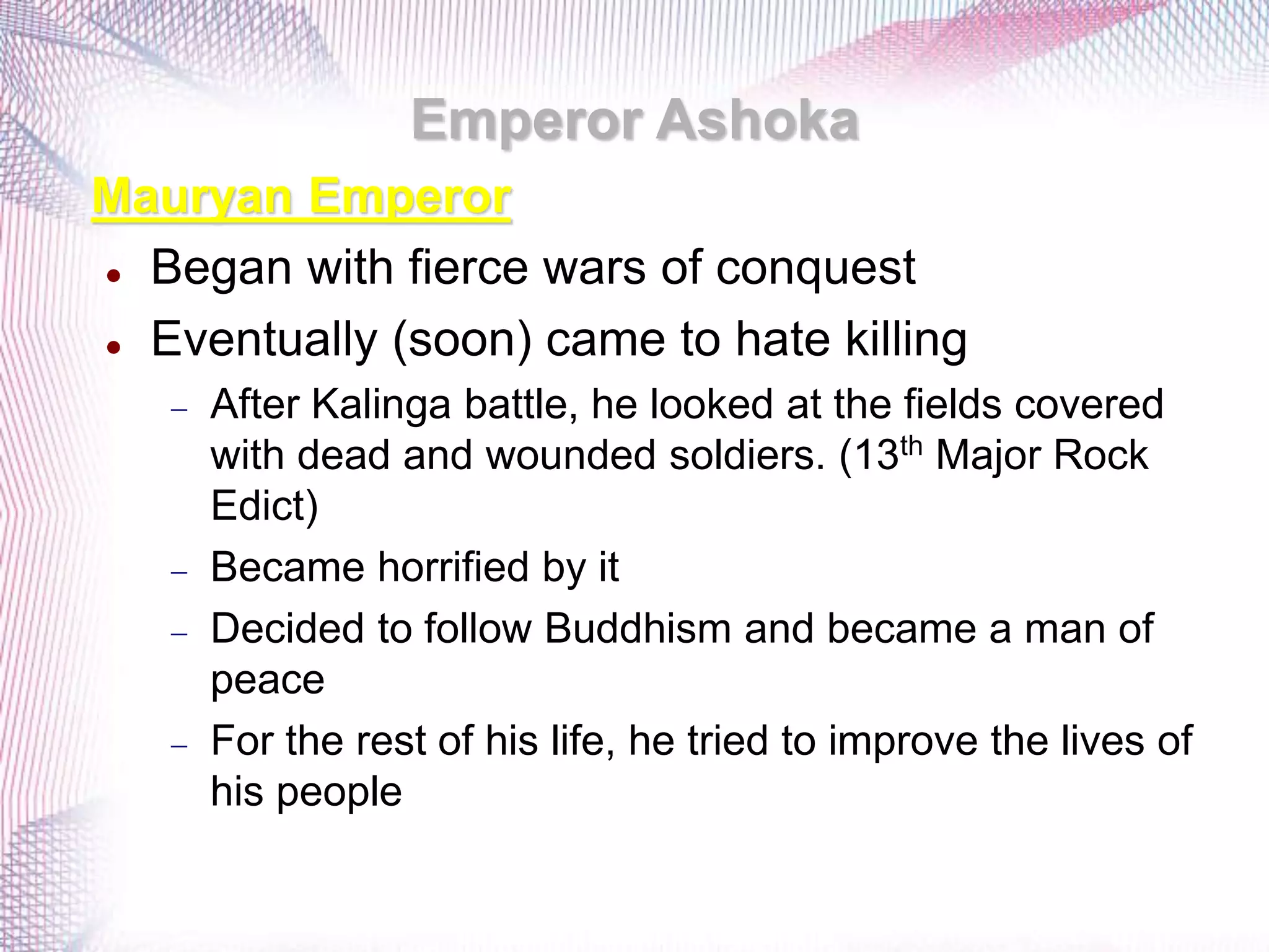 THE MAURYAN EMPIRE | PPT