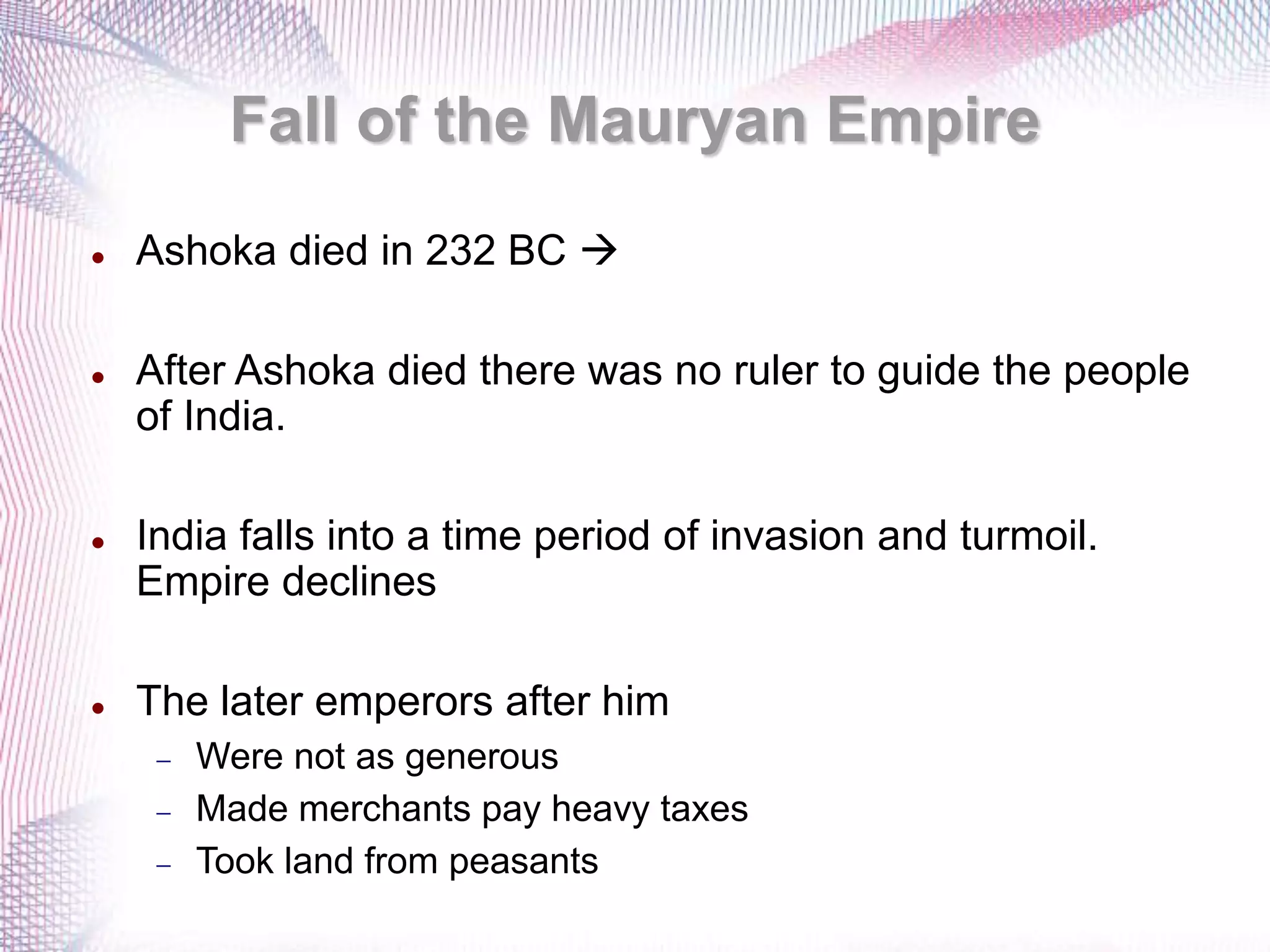THE MAURYAN EMPIRE | PPT