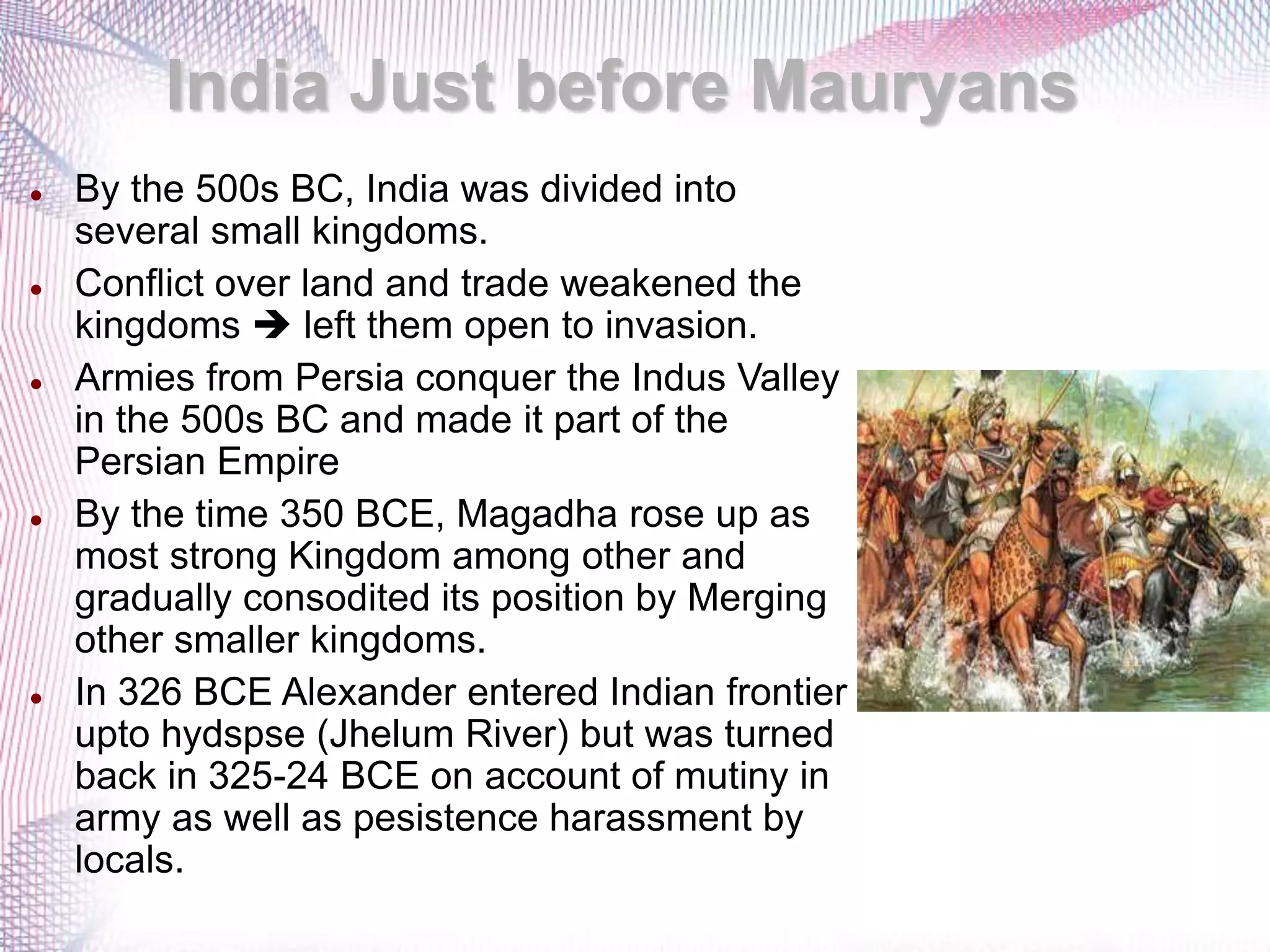 THE MAURYAN EMPIRE | PPT