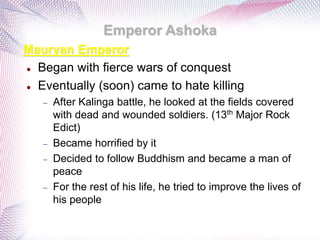 THE MAURYAN EMPIRE | PPT