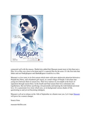 Mausam | PDF