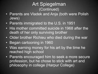 Maus Digital Presentation | PPTX