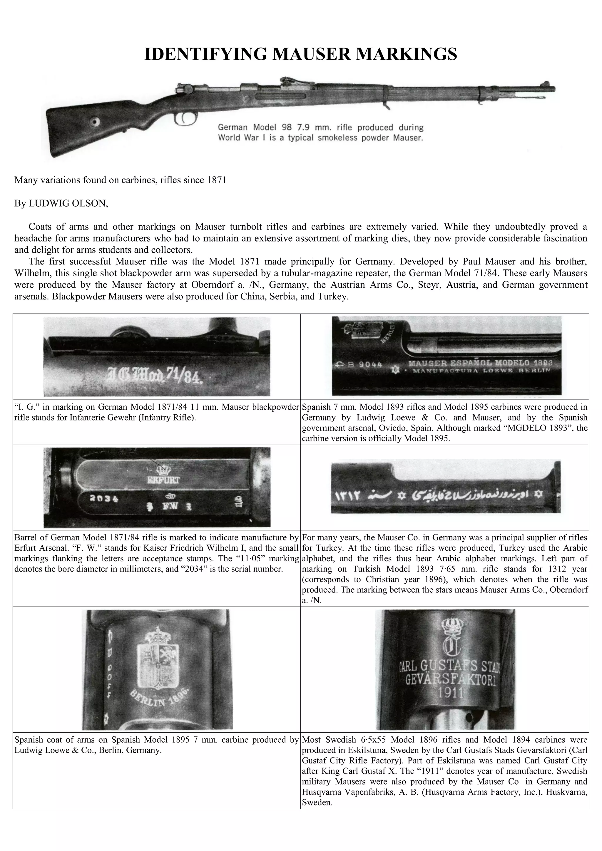 Mauser Rifles - NRA American Rifleman - 2005.pdf