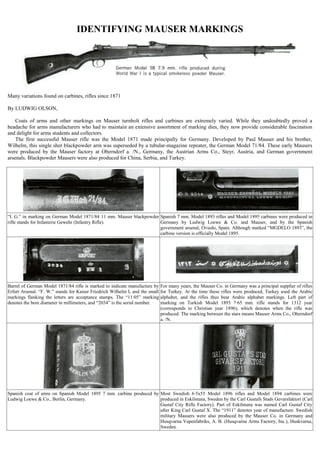 Mauser Rifles - NRA American Rifleman - 2005.pdf
