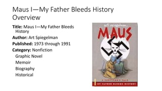 Maus Notes Part I (second section) | PPTX | Celebrity Families | Pop ...