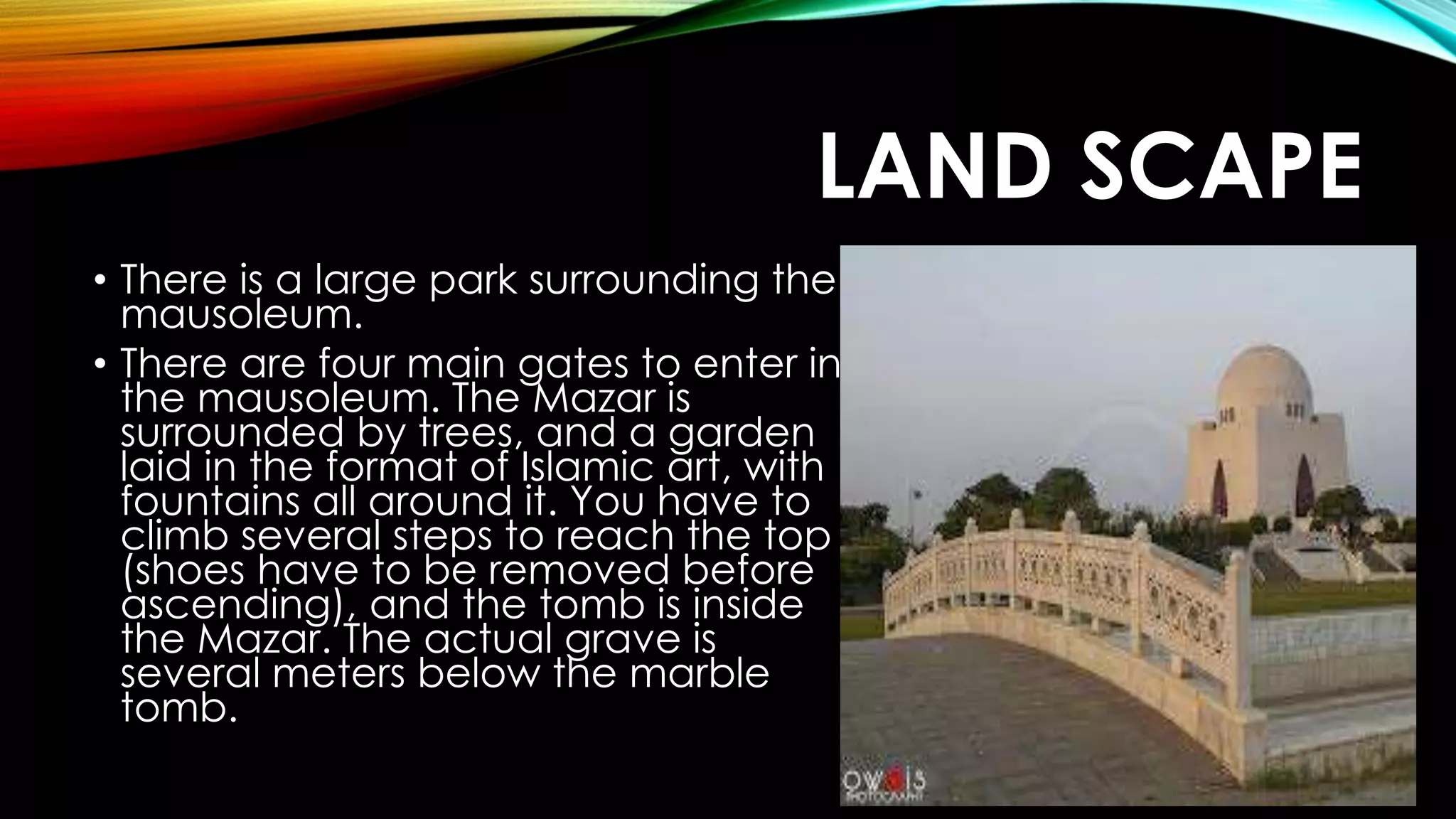 Mausoleum of quaid e-azam(monument) | PPTX