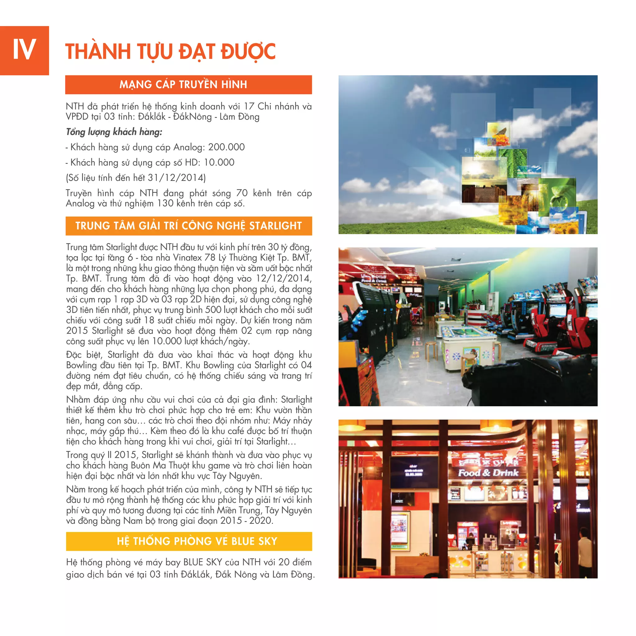 Mẫu thiết kế profile Khu giải trí Star Light | PDF