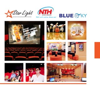 Mẫu thiết kế profile Khu giải trí Star Light | PDF