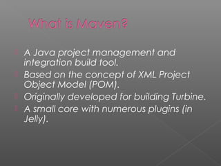 Maven | PPT