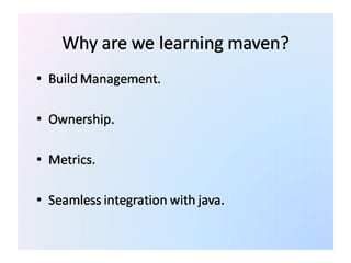 Maven - Introduction | PDF