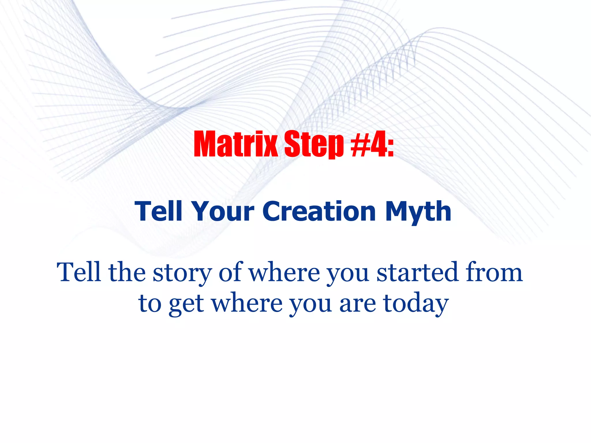 Maven Matrix Manifesto Exposed | PPT