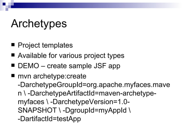 Maven Introduction | PPT | Computing | Technology & Computing