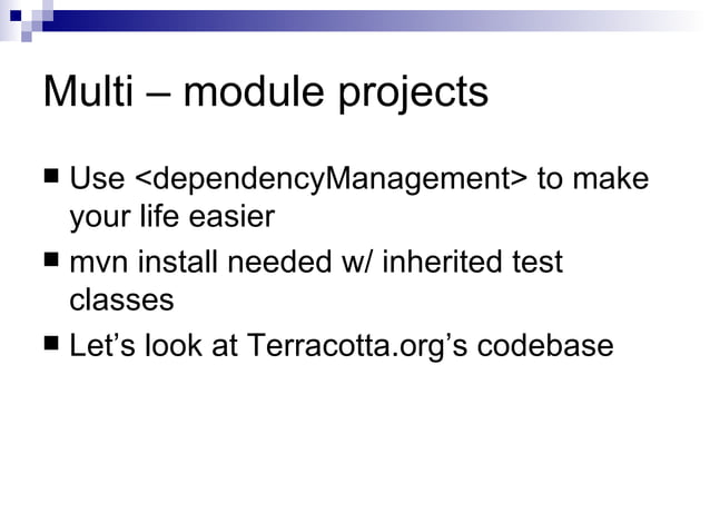Maven Introduction | PPT | Computing | Technology & Computing