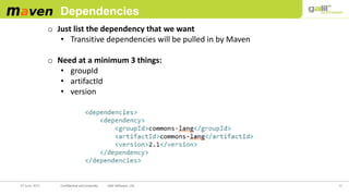 A quick guide on how to work with Maven and Git | PPTX