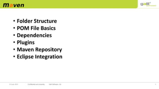 A quick guide on how to work with Maven and Git | PPTX