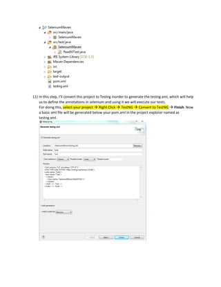 Integrating Maven with Eclipse | PDF | Programming Languages | Computing
