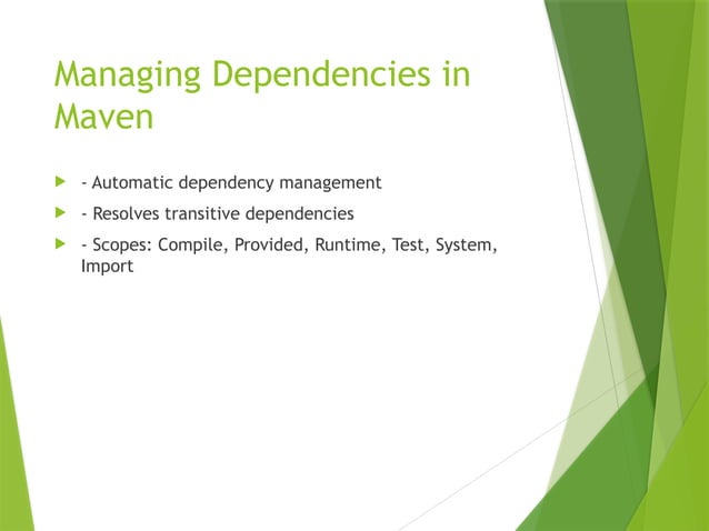 Maven_Introduction build automation tool | PPT