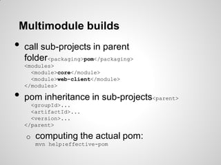 Maven overview | PPTX