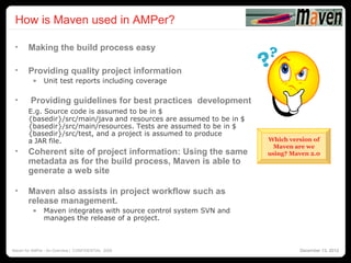 Maven overview | PPT
