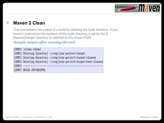 Maven overview | PPT