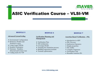 ASIC Verification Course | PDF