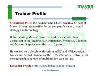 ASIC Verification Course | PDF
