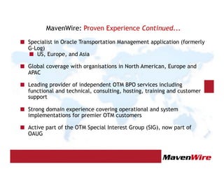 OTM DELIVERED : How Business Process Outsourcing and Preconfigured Solutions Deliver Rapid ROI | PPT