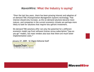 OTM DELIVERED : How Business Process Outsourcing and Preconfigured Solutions Deliver Rapid ROI | PPT