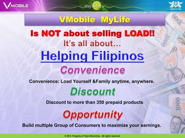 VMobile Orion Mylife Pro Presentation Latest 2013 | PPT