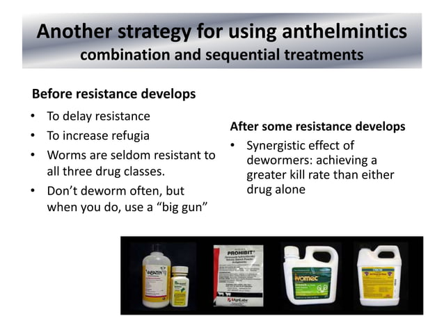 Current recommendations for internal parasite control in small ruminants | PPTX