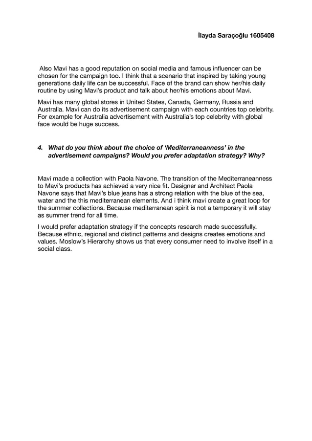 Mavi Jeans Case | PDF