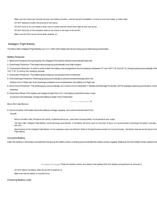 Mavic mini user_manual_v1.0_en | DOCX | Operating Systems | Computer ...