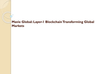 Mavie Global | PPT