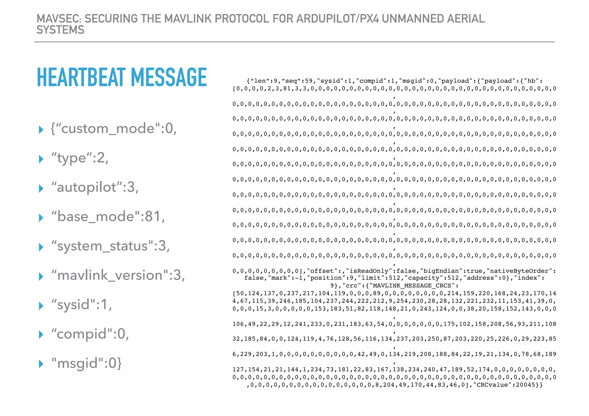 MAVSec: Securing the MAVLink Protocol for Ardupilot and PX4 Unmanned Aerial Systems | PDF