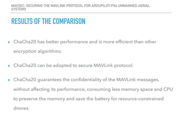 MAVSec: Securing the MAVLink Protocol for Ardupilot and PX4 Unmanned ...