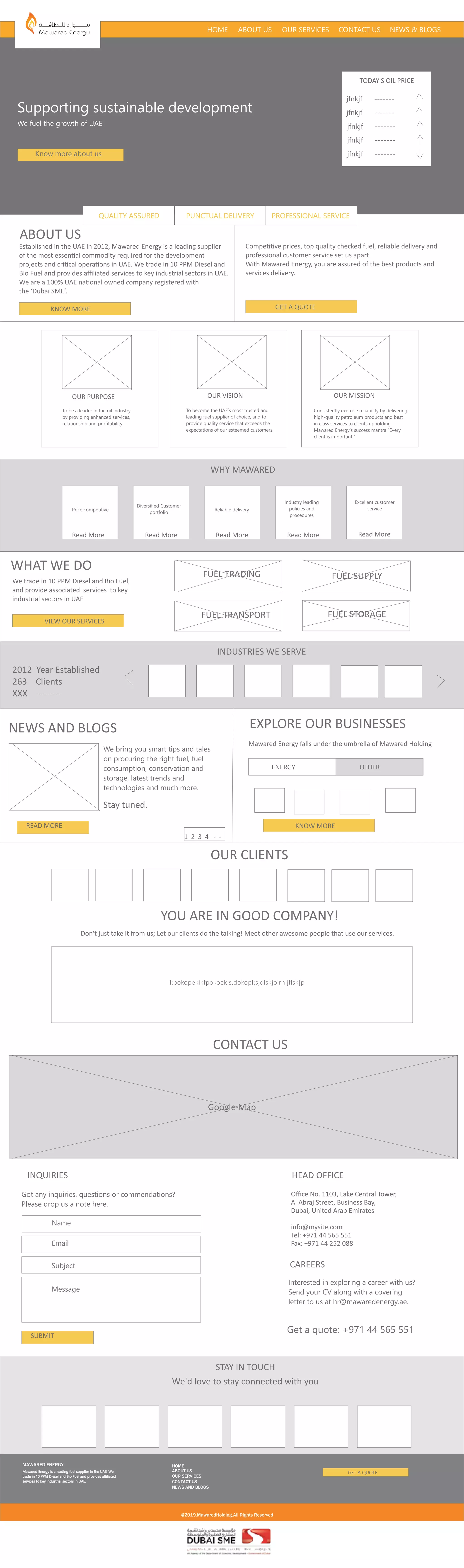 Mawared energy website_wireframe | PDF