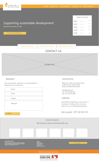 Mawared energy website_wireframe | PDF