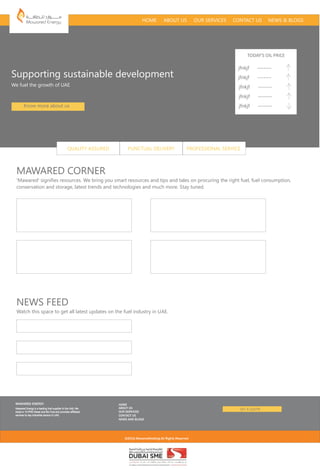 Mawared energy website_wireframe | PDF