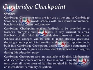 Mawarid altamyoz IGCSE Checkpoint and certificate preparation | PPT