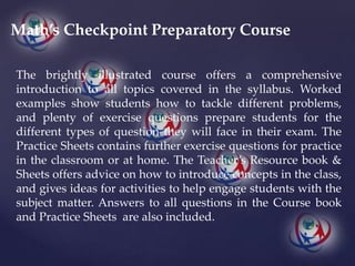 Mawarid altamyoz IGCSE Checkpoint and certificate preparation | PPT