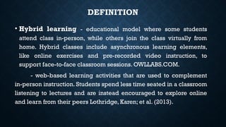 mawili_BLENDED AND HYBRID LEARNING MODELS.pptx
