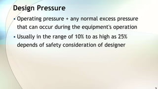 What is MAWP? Difference between MAWP , Design Pressure and Operating ...