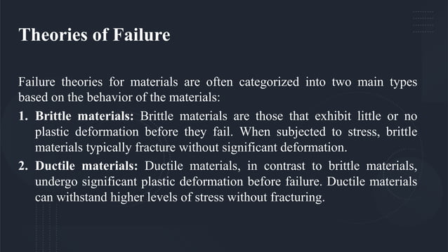 Max. shear stress theory-Maximum Shear Stress Theory Maximum ...