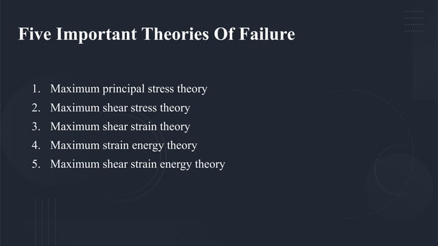 Max. shear stress theory-Maximum Shear Stress Theory Maximum ...