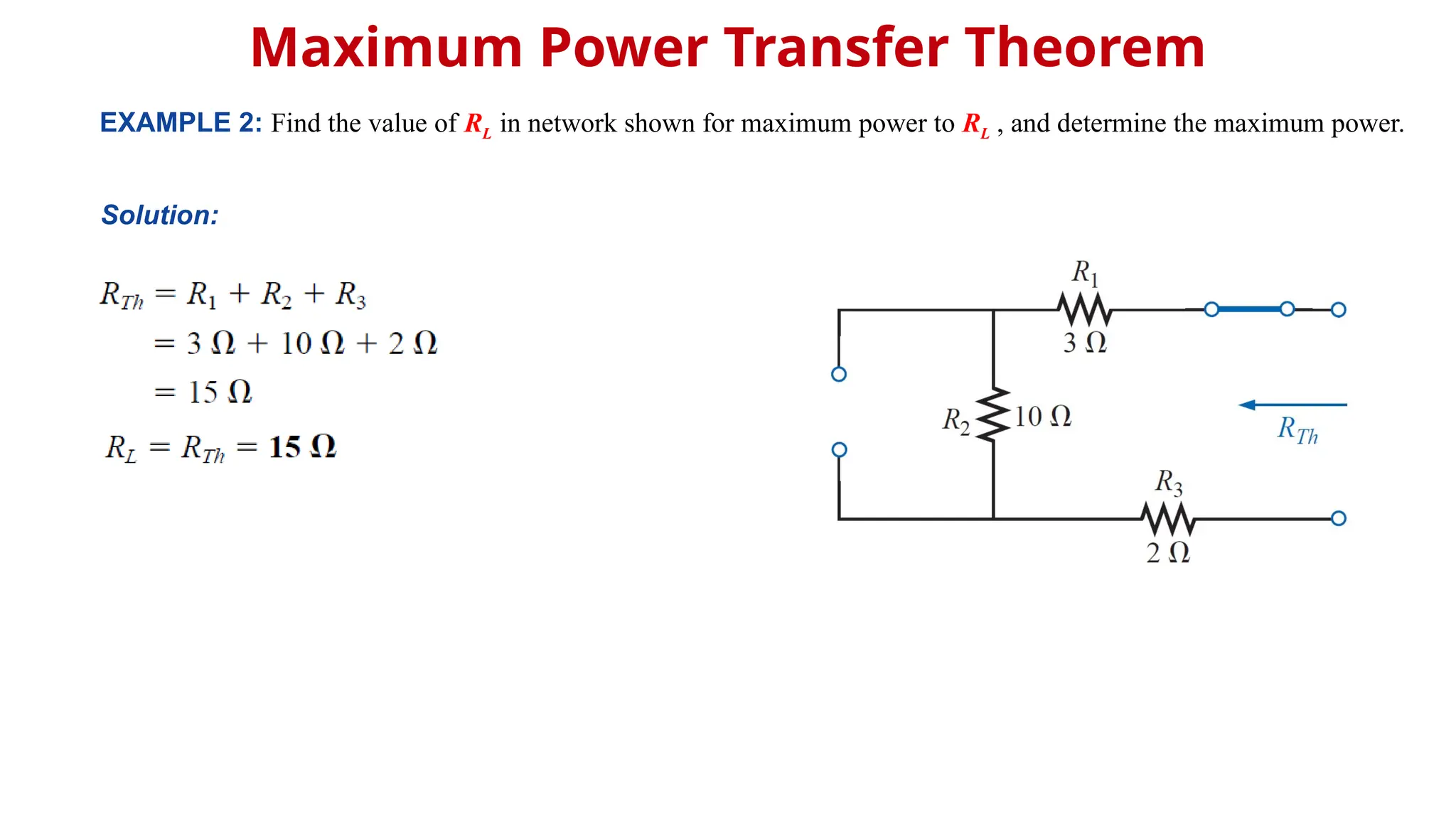 Maximum. power transfer theorem. pptx | PPTX