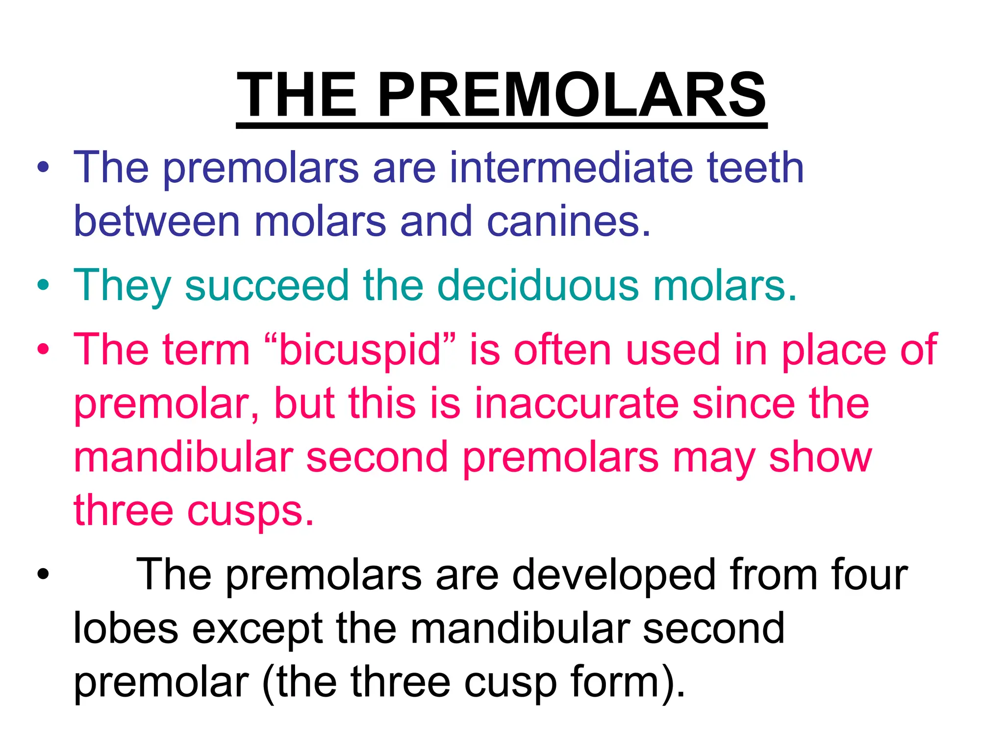 Max. first Premolars Lecture , Dental Anatomy | PPT